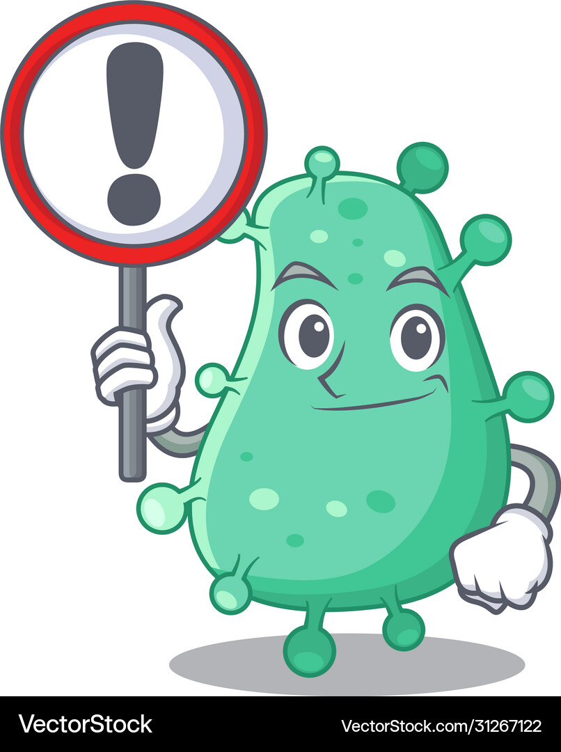 An icon agrobacterium tumefaciens cartoon Vector Image