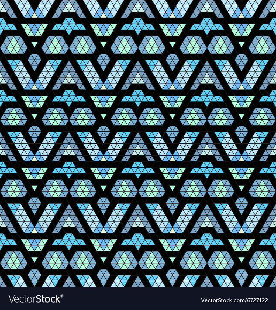 Tribal multicolored pattern Royalty Free Vector Image
