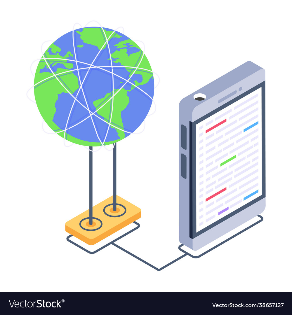 Global network Royalty Free Vector Image - VectorStock