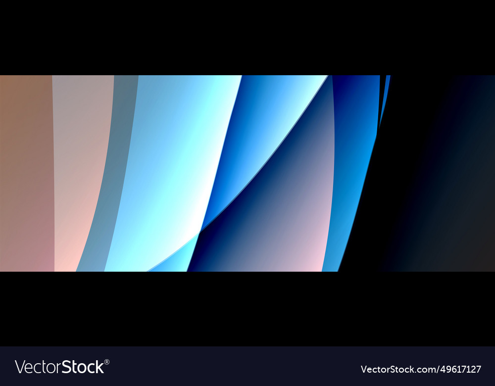 Simple fluid color gradient abstract background Vector Image