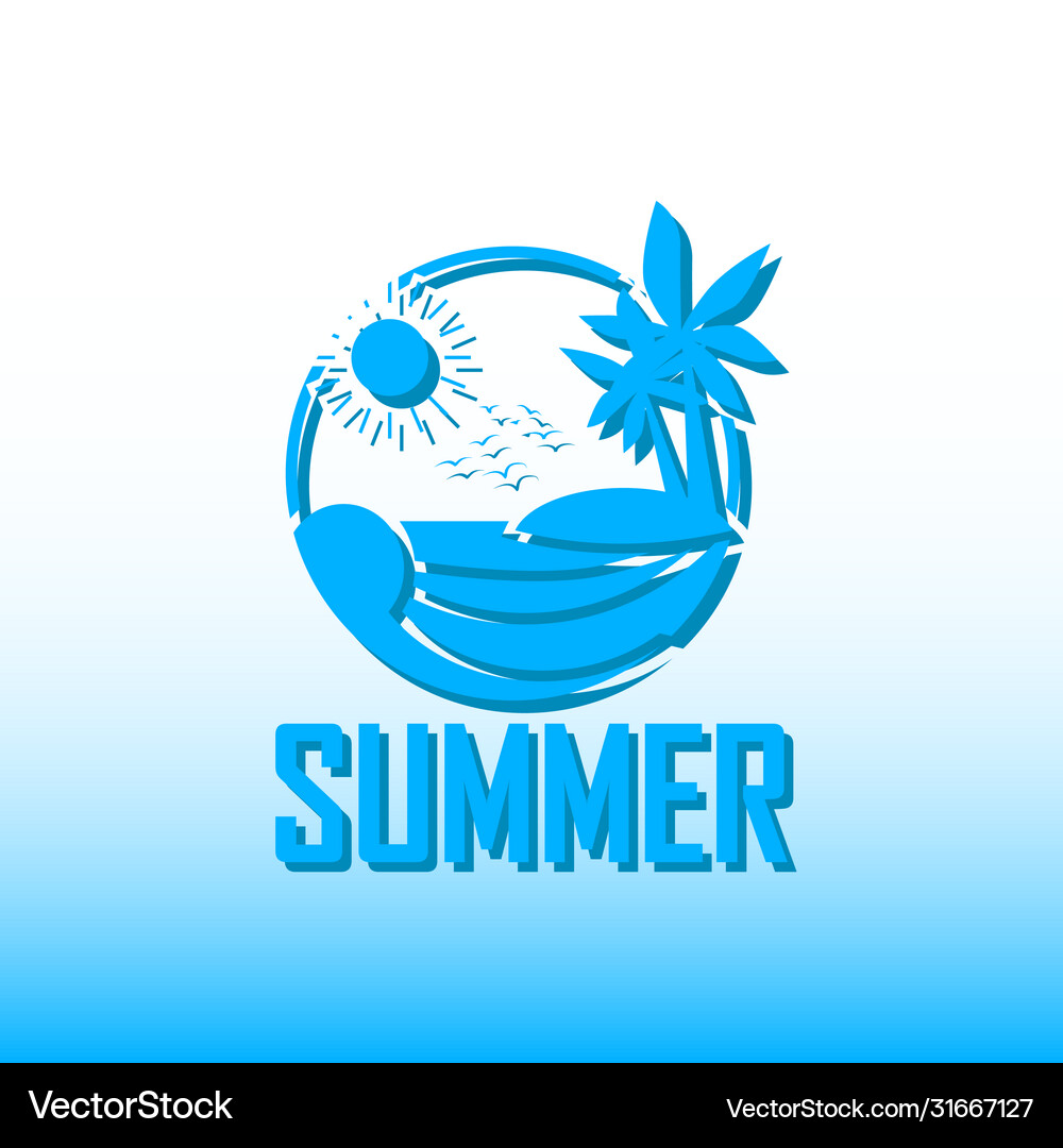 Summer Royalty Free Vector Image - VectorStock