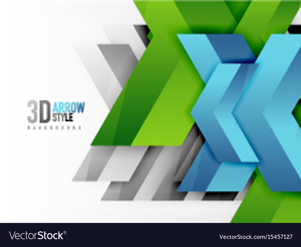 Techno arrow background Royalty Free Vector Image