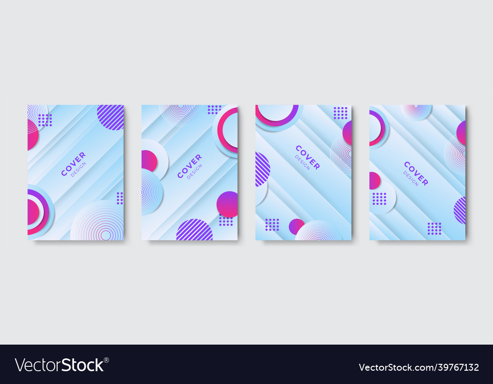 Gradient flowing geometric pattern background Vector Image Gradient flowing geometric pattern background Vector Image