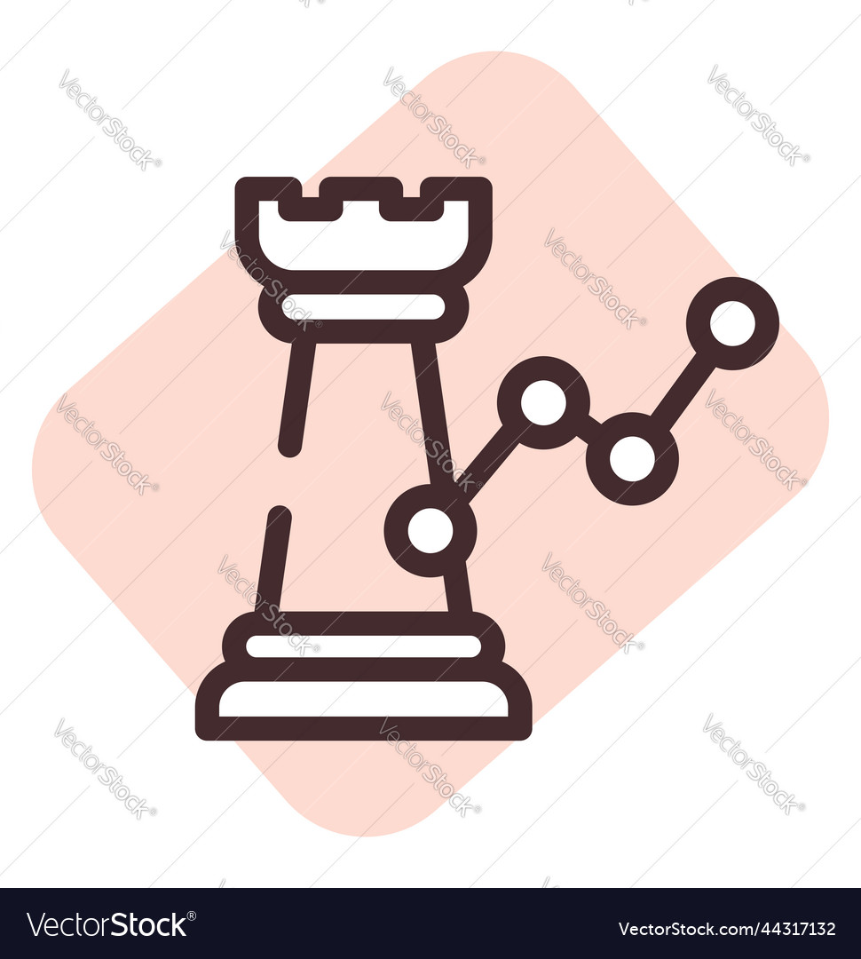 Marketing strategy on a white background Vector Image