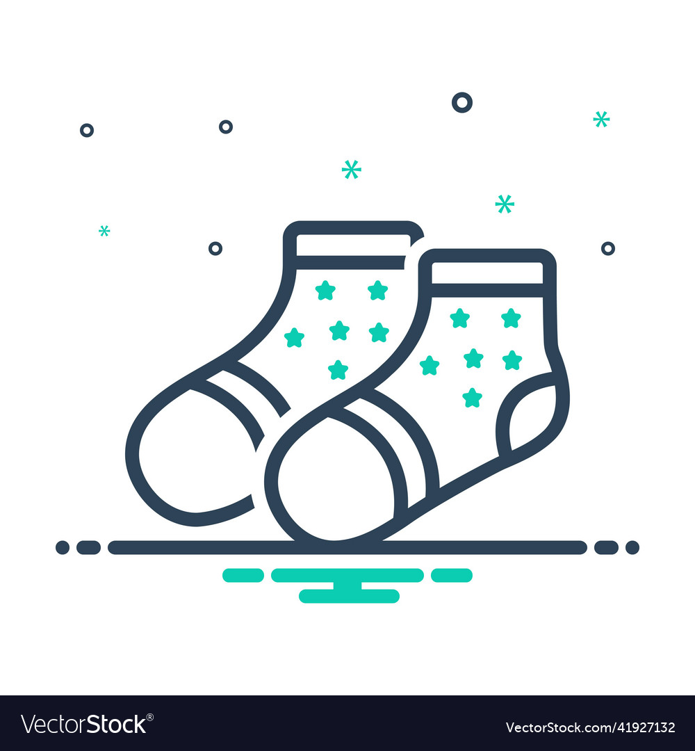 Socks Royalty Free Vector Image - VectorStock