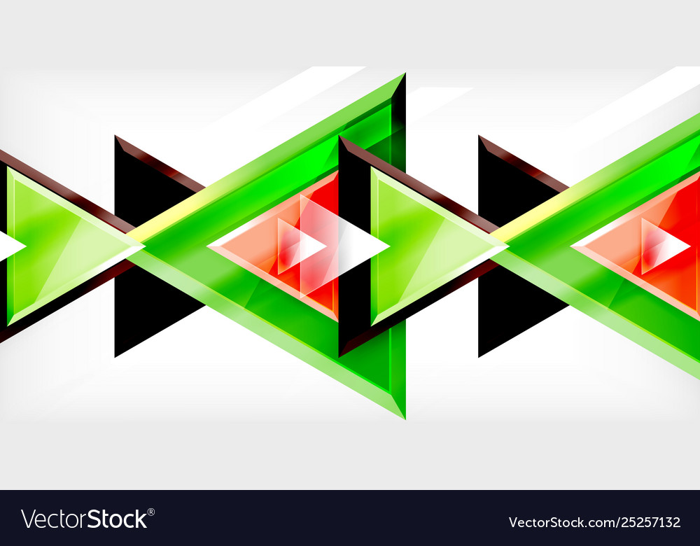 Triangle abstract background Royalty Free Vector Image