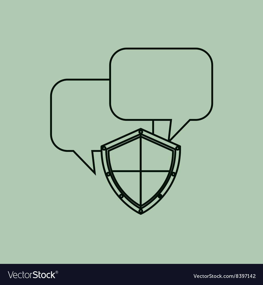 Security system design Royalty Free Vector Image