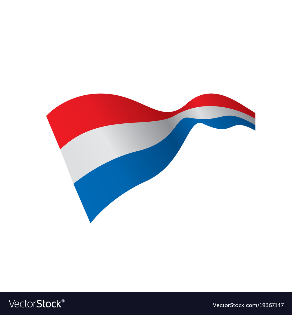Netherlands flag Royalty Free Vector Image - VectorStock