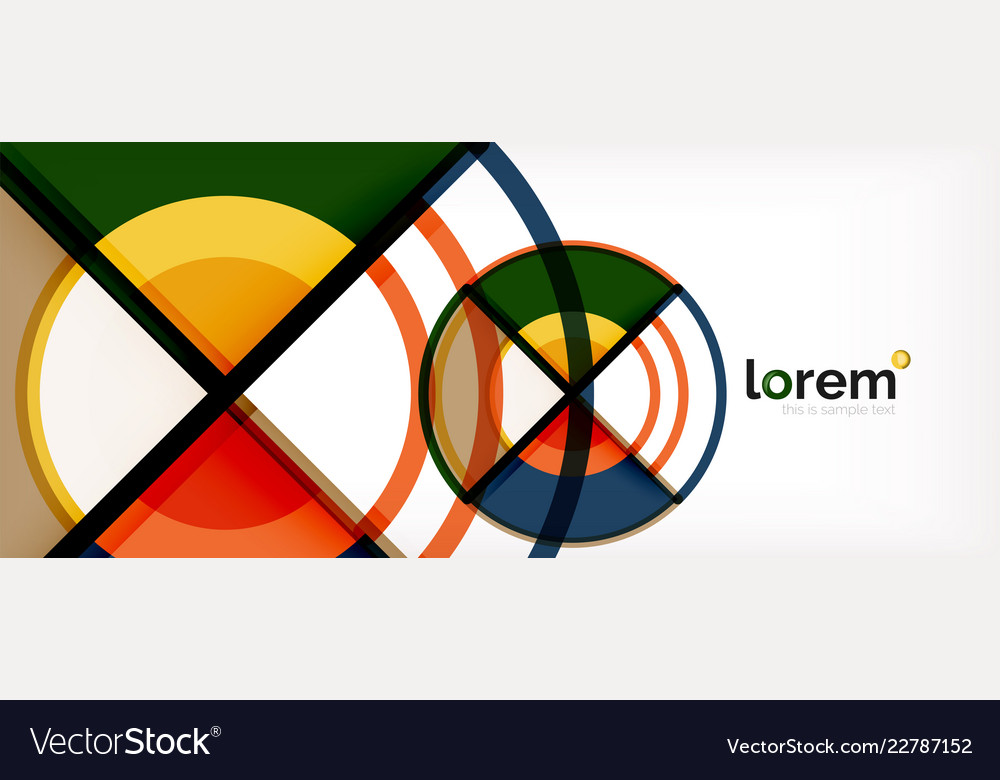 Abstract colorful circles background Royalty Free Vector Abstract colorful circles background Royalty Free Vector