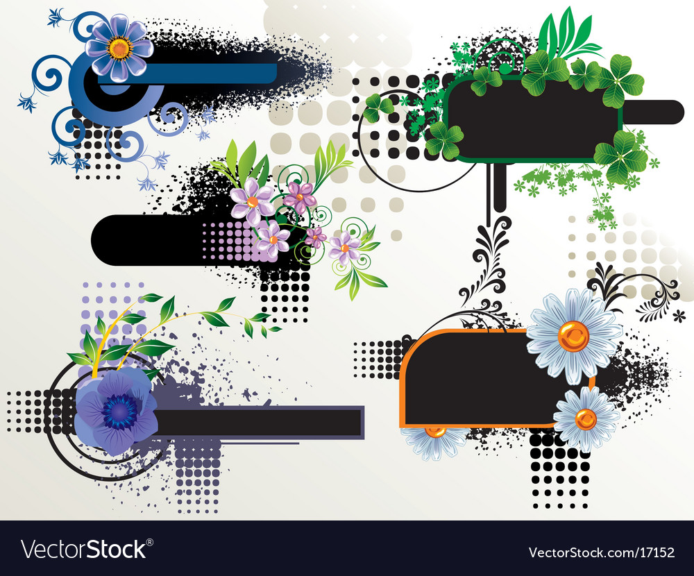 Abstract elements Royalty Free Vector Image - VectorStock