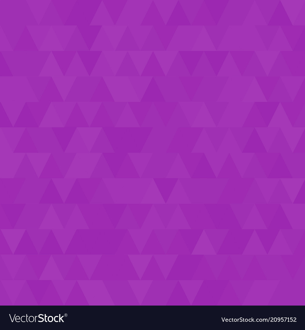 Seamless colored triangle pattern purple Vector Image