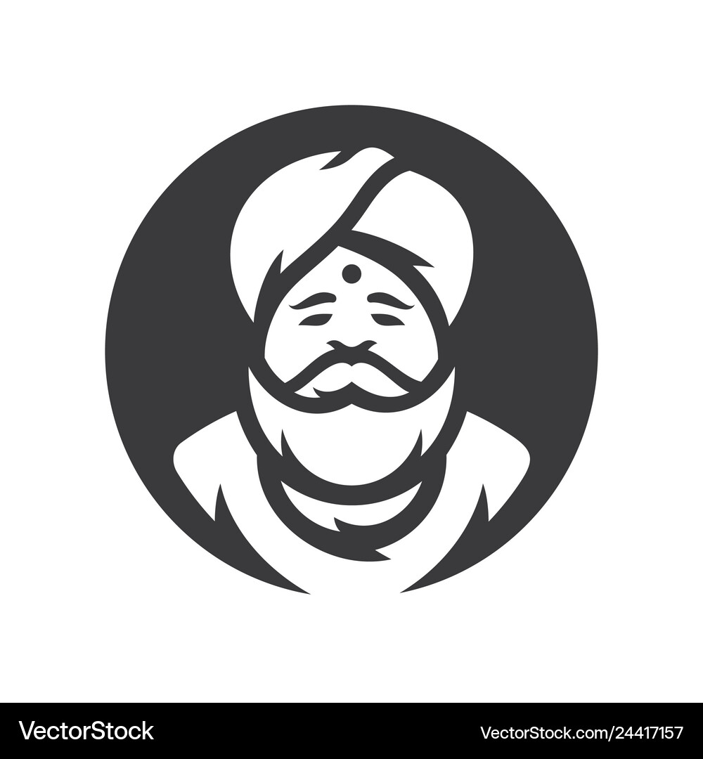 Hindu india cartoon Royalty Free Vector Image - VectorStock