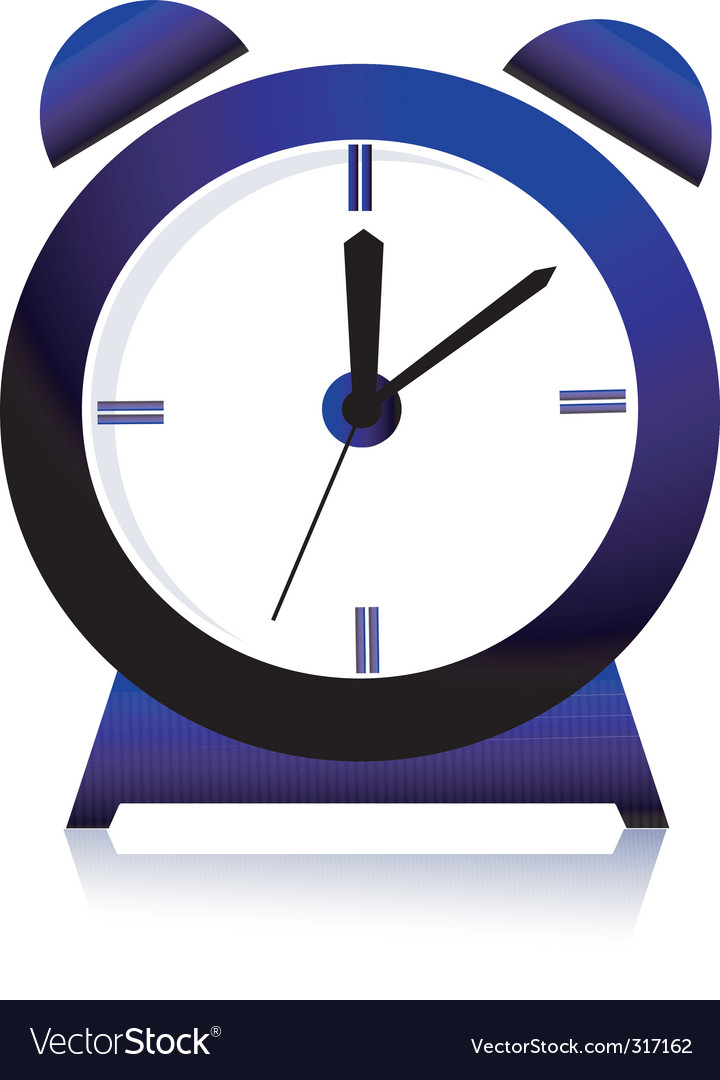 Clock Royalty Free Vector Image - VectorStock