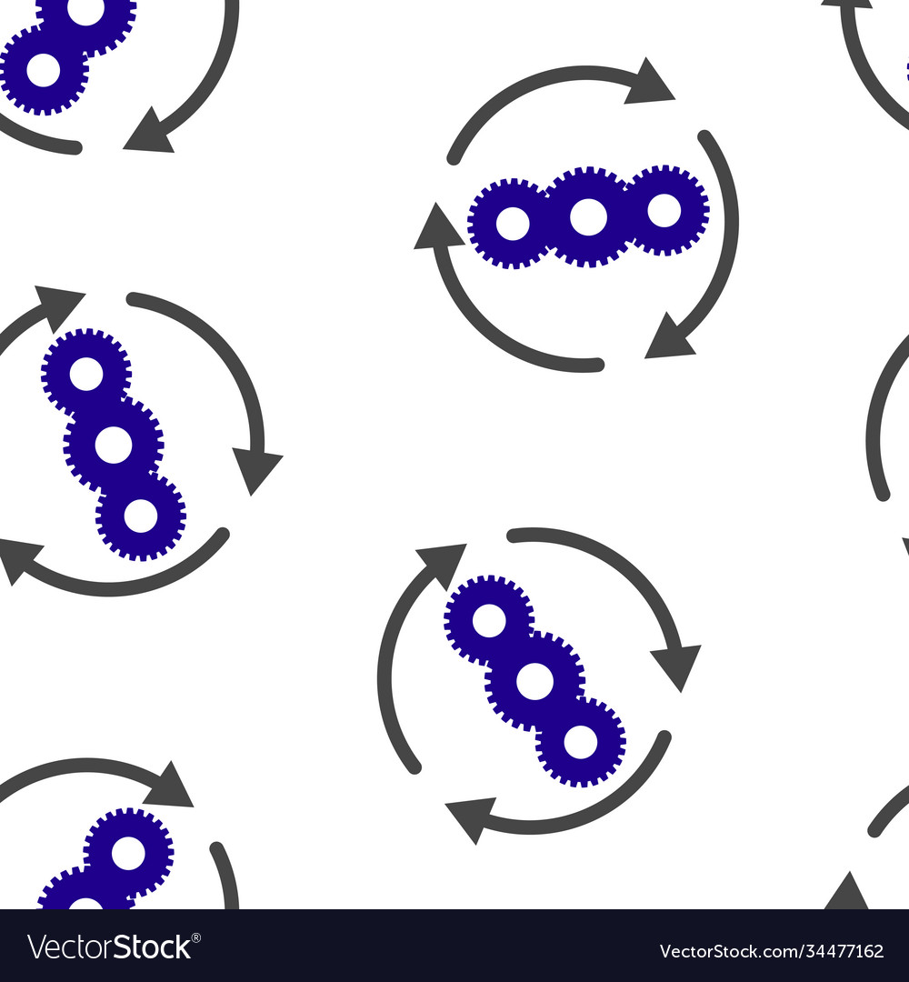 Icon business process optimization business Vector Image