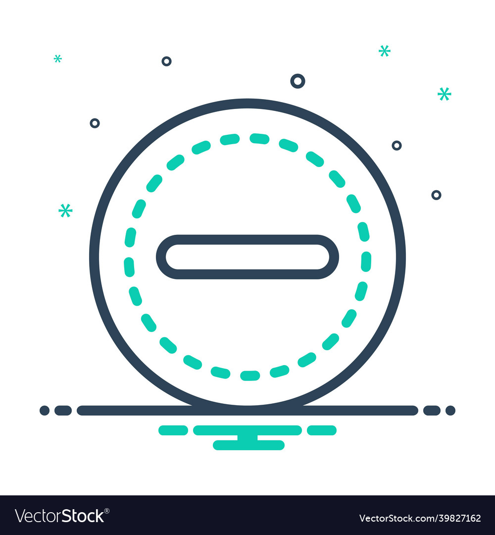 Negative Royalty Free Vector Image - VectorStock