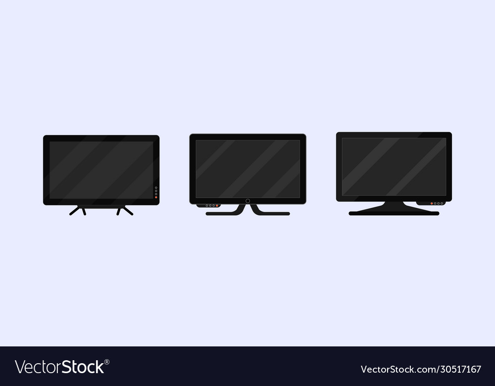 Lcd tv plasma Royalty Free Vector Image - VectorStock