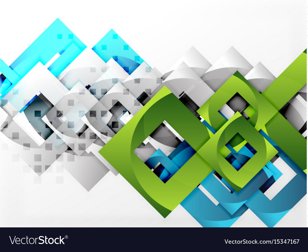 Square template background Royalty Free Vector Image