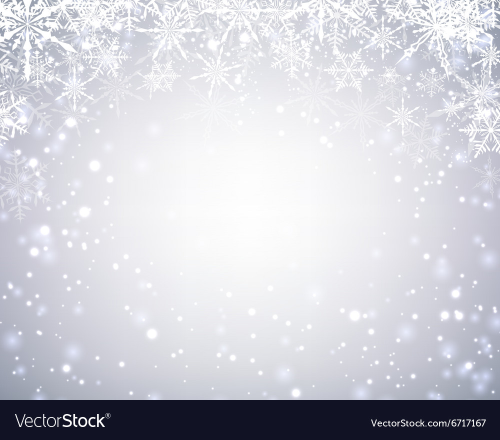 Winter Snowflake Card Royalty Free Vector Image