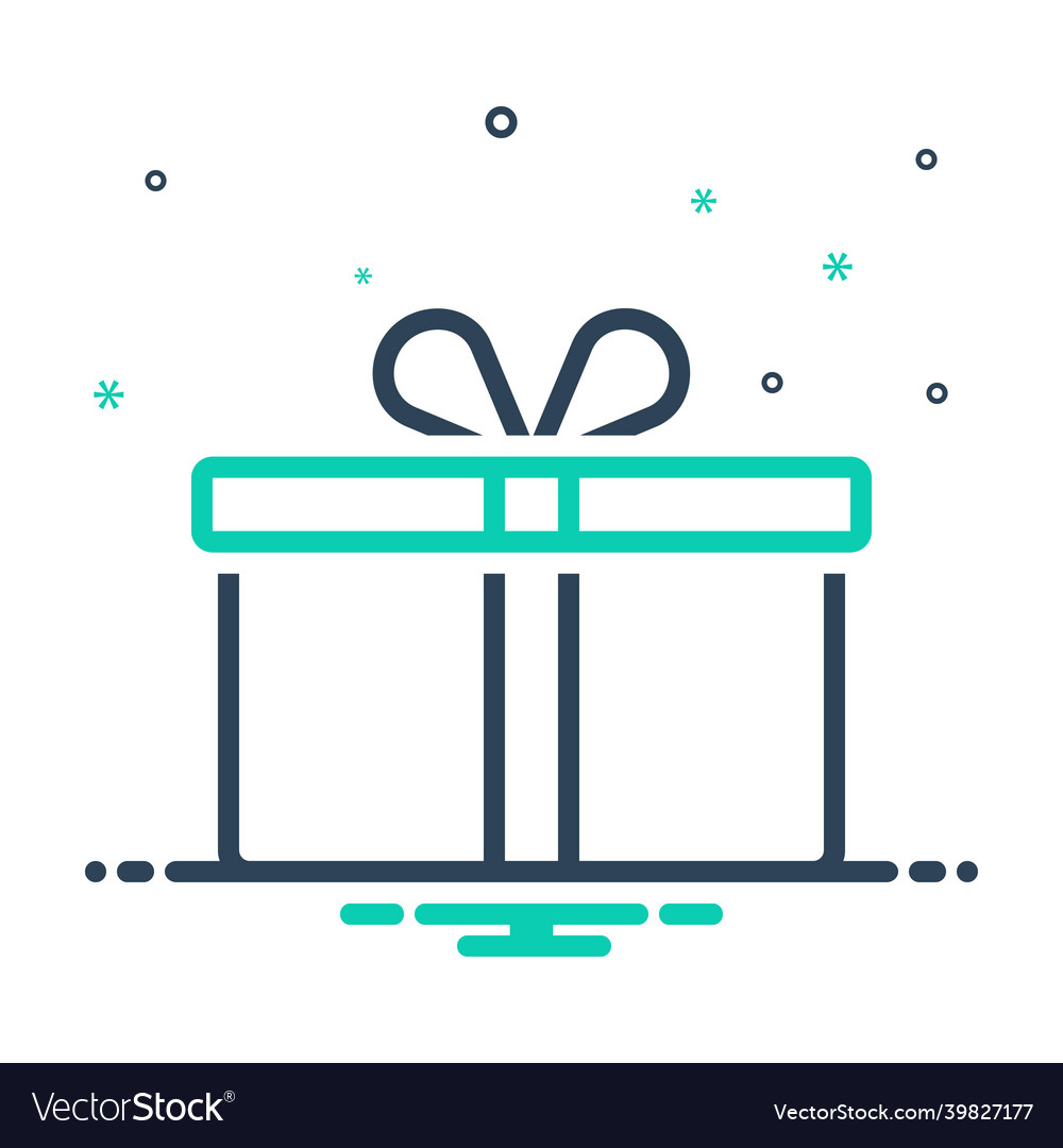 Present Royalty Free Vector Image - VectorStock