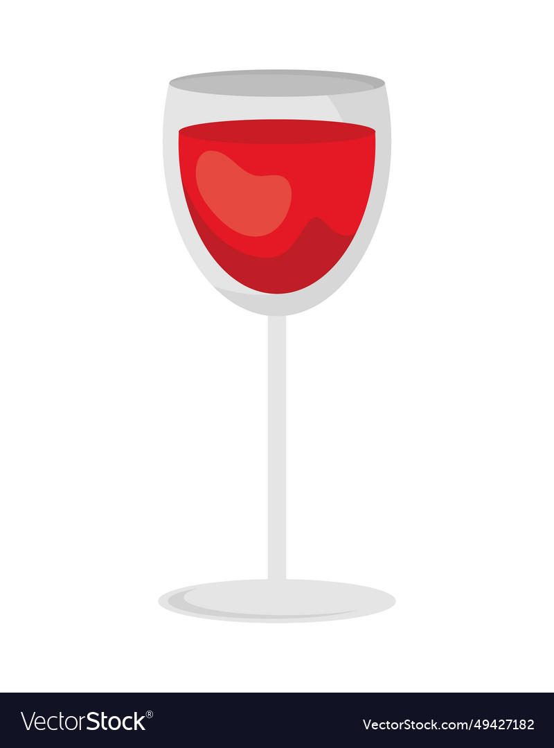Wine glass design Royalty Free Vector Image - VectorStock