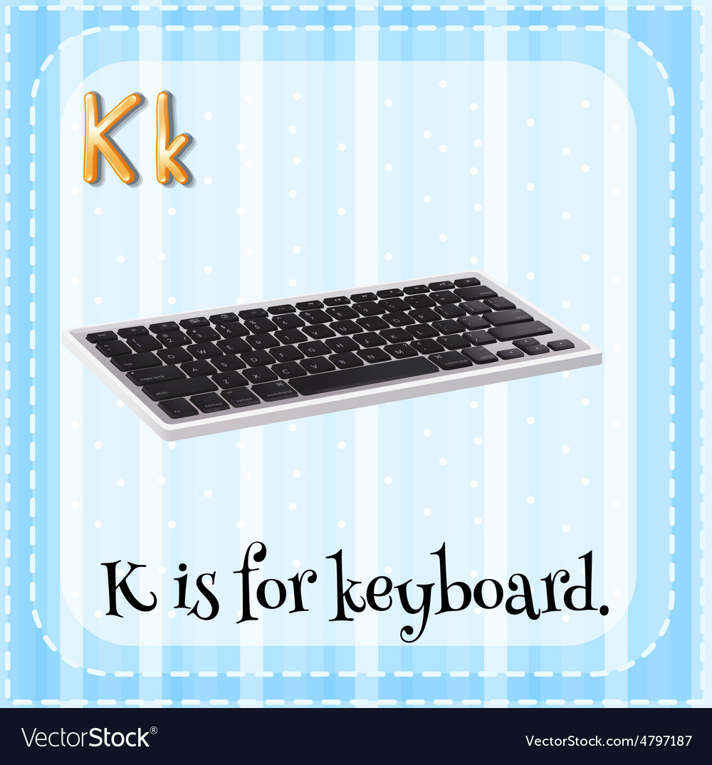 Keyboard Royalty Free Vector Image - VectorStock