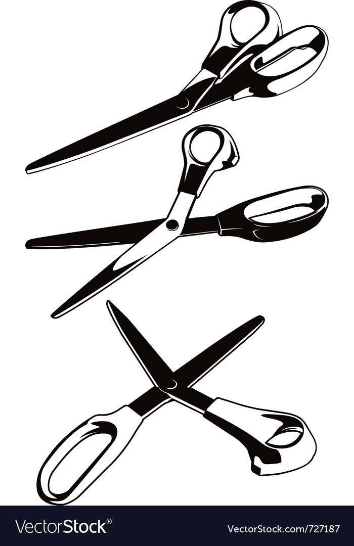 Scissors Royalty Free Vector Image - VectorStock