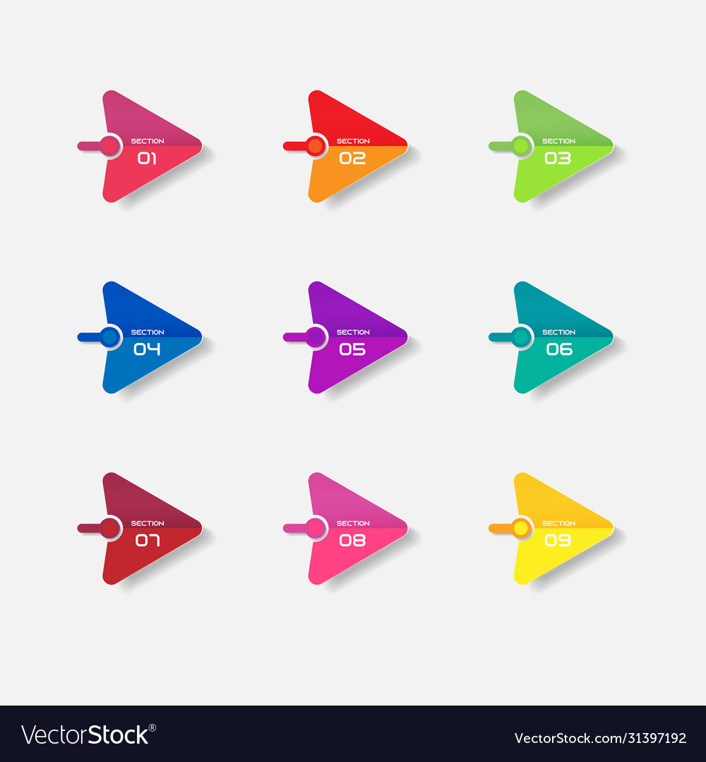 Arrow step icon Royalty Free Vector Image - VectorStock