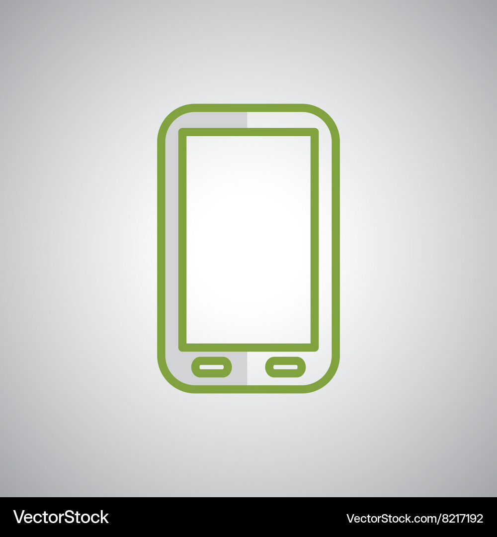 Social media and smartphone design Royalty Free Vector Image