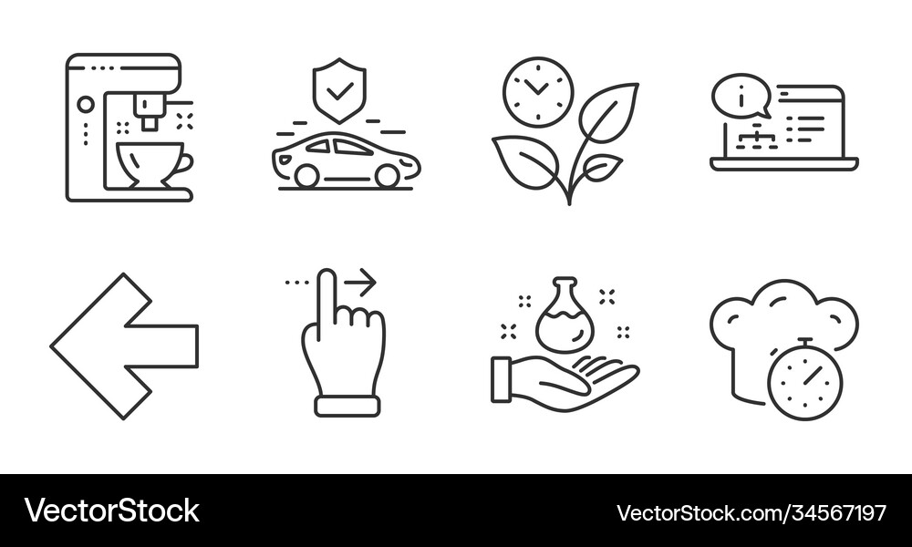Cooking timer chemistry lab and transport Vector Image