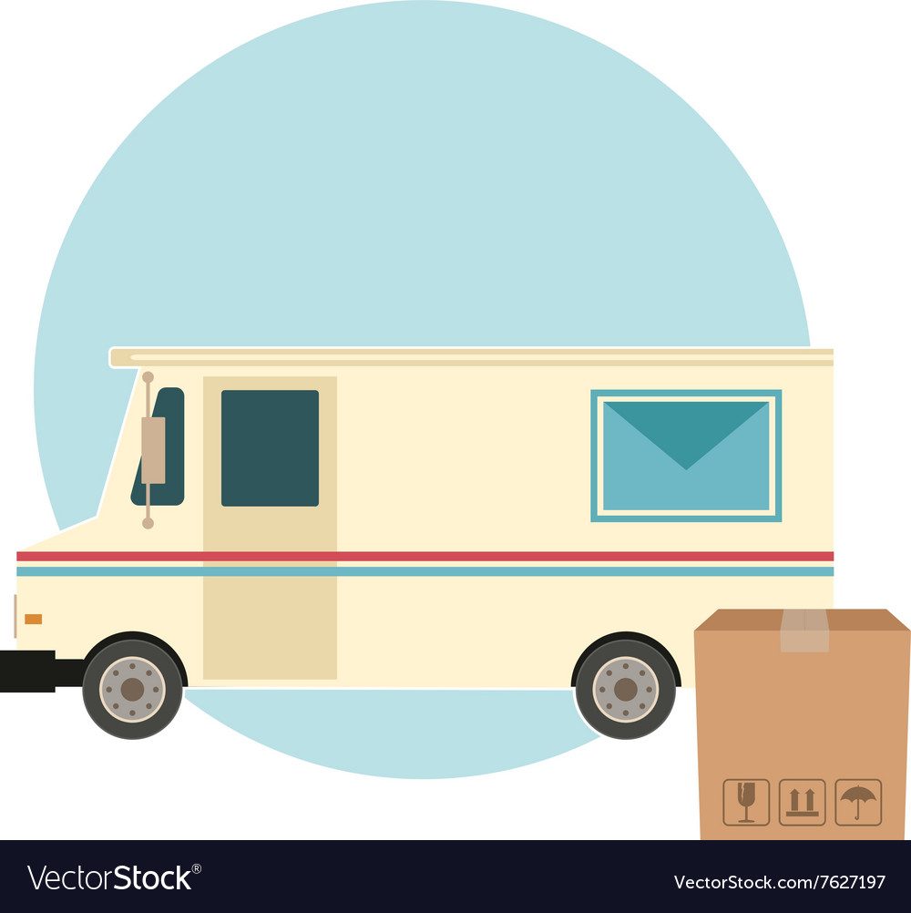 Postwagen Clipart