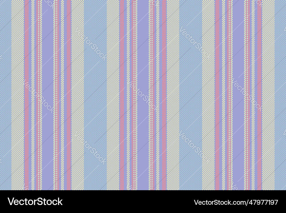 Seamless stripe of fabric texture textile Vector Image