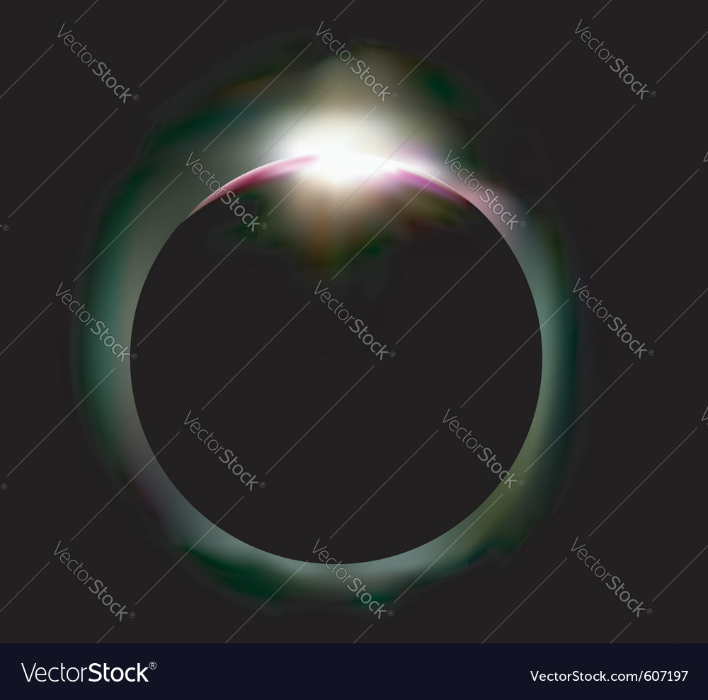 Solar eclipse Royalty Free Vector Image - VectorStock