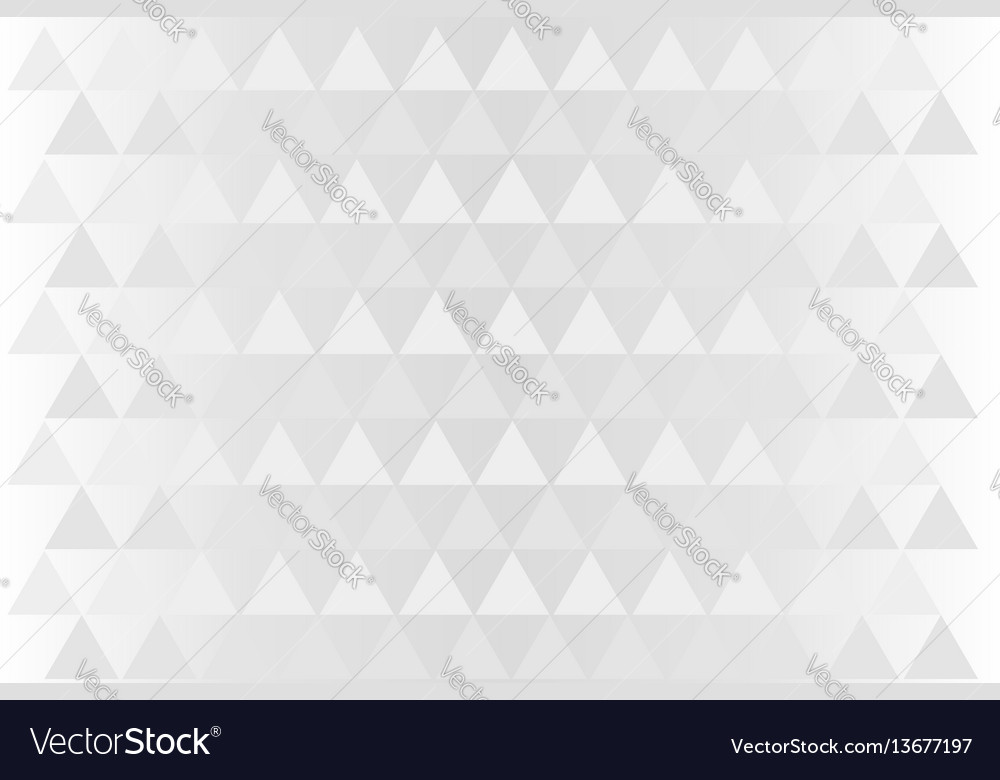 White triangle background Royalty Free Vector Image