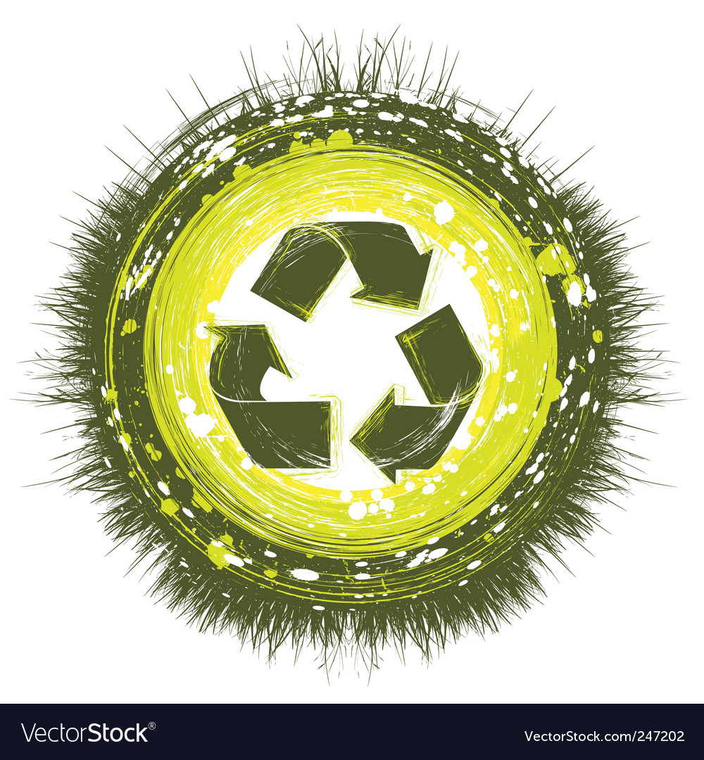 Recycling background Royalty Free Vector Image