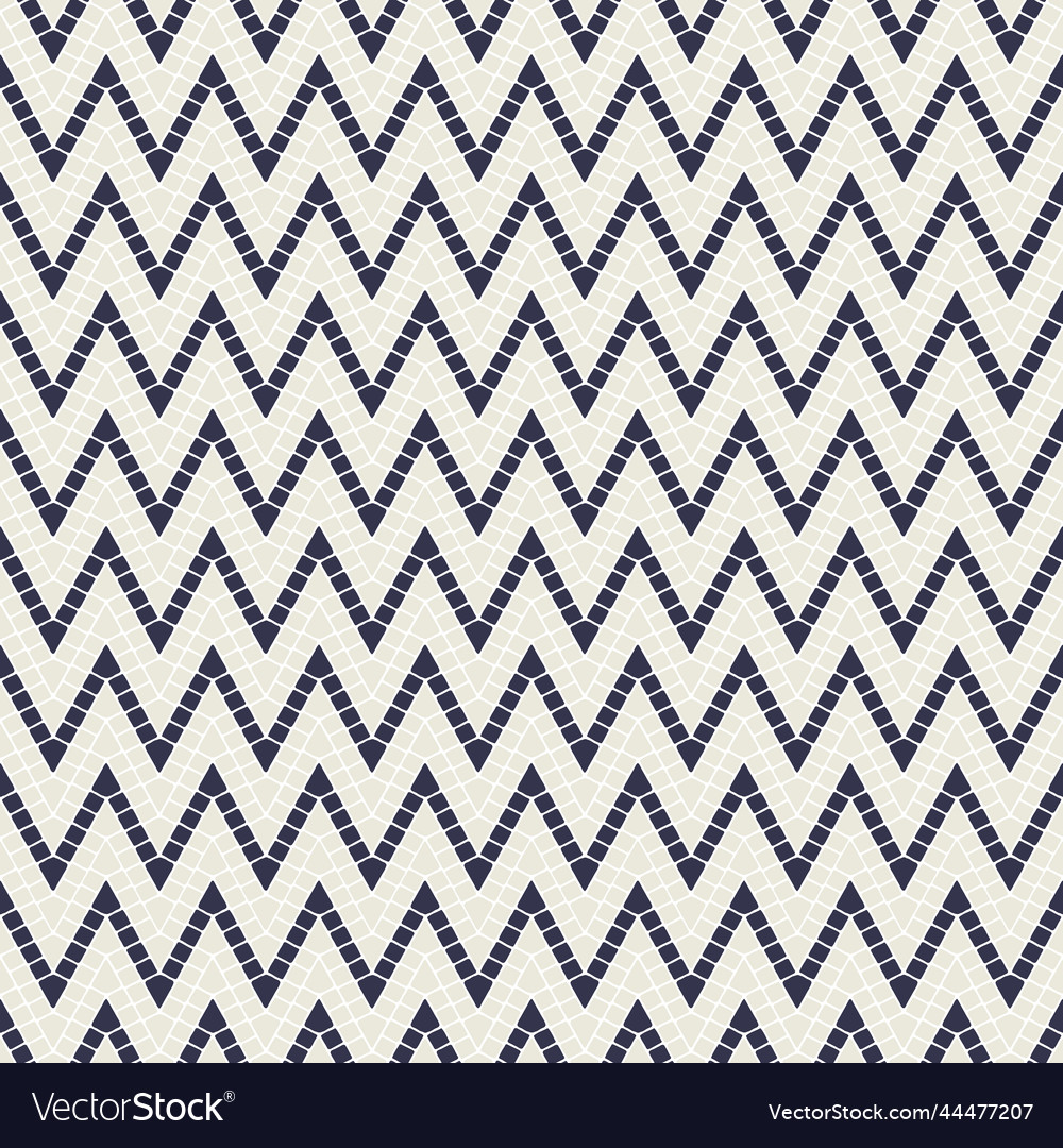 Ancient geometric mosaic seamless pattern Vector Image Ancient geometric mosaic seamless pattern Vector Image