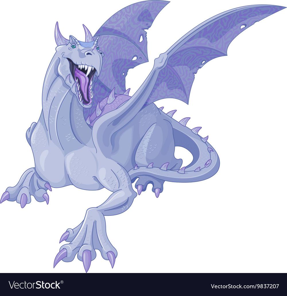 Magic dragon Royalty Free Vector Image - VectorStock