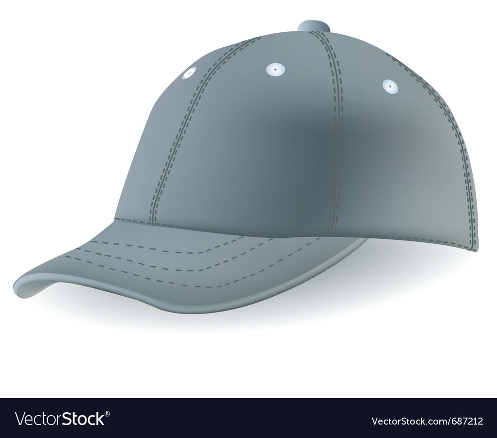 Baseball cap Royalty Free Vector Image - VectorStock