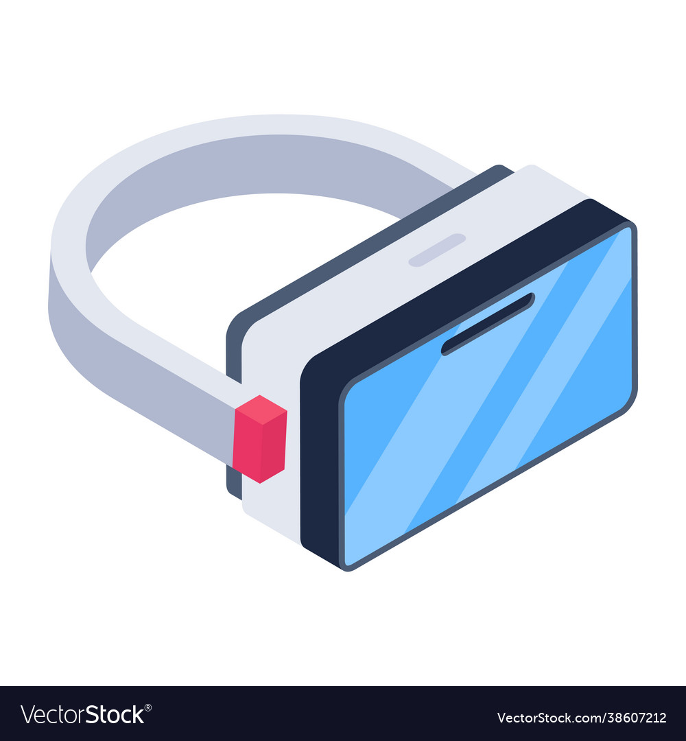 Basic vr glasses Royalty Free Vector Image - VectorStock