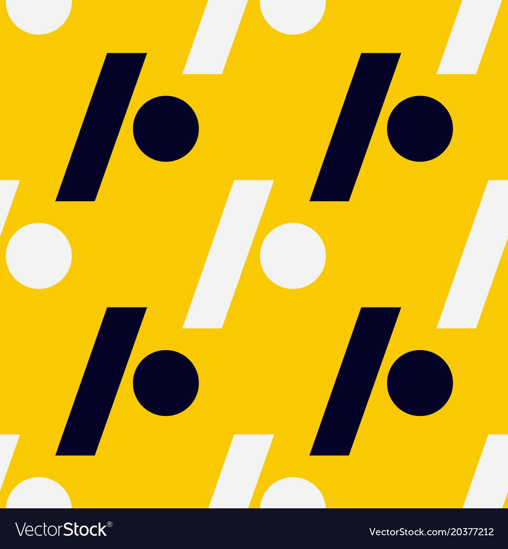 Slash dot seamless pattern Royalty Free Vector Image