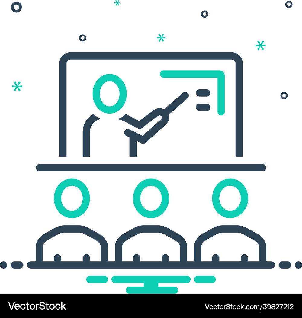 Teach Royalty Free Vector Image - VectorStock
