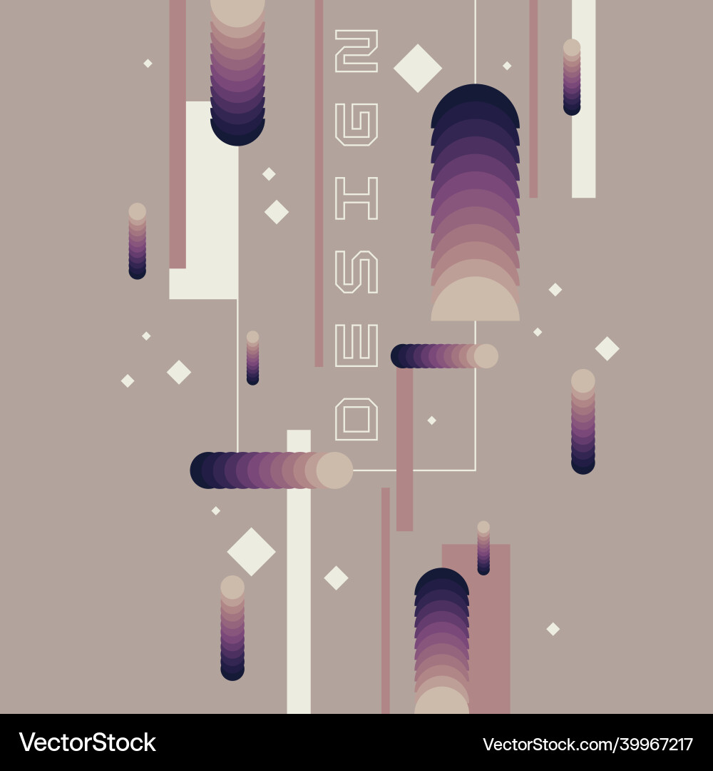 Abstract background in a modern trendy style Vector Image