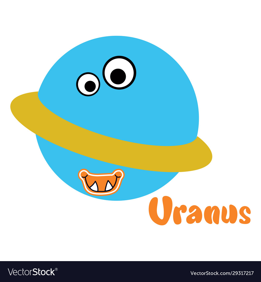Uranus Royalty Free Vector Image - VectorStock