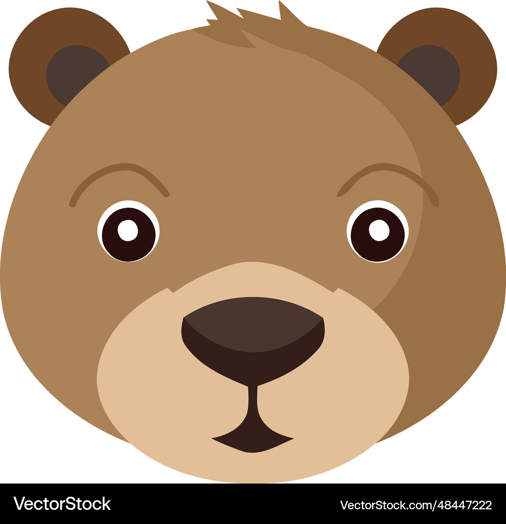 Animal mammal cute beaver Royalty Free Vector Image