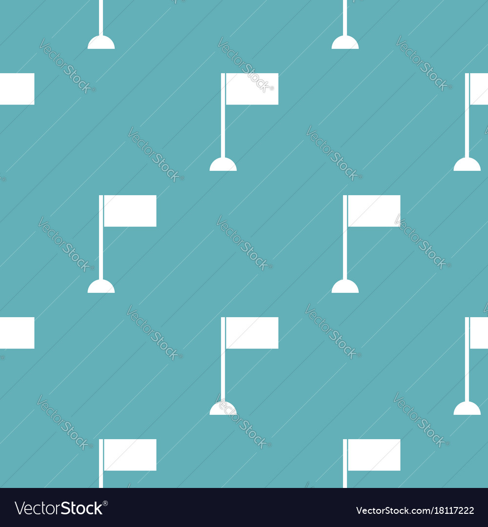 Flag pattern seamless blue Royalty Free Vector Image
