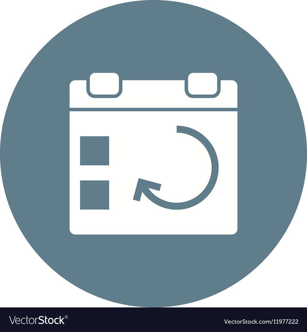 Sync event Royalty Free Vector Image - VectorStock