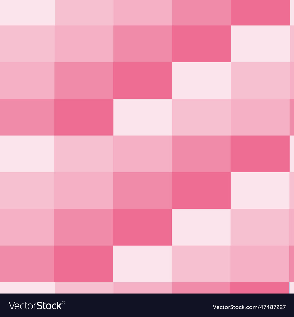 Pink rectangle seamless pattern geometric Vector Image
