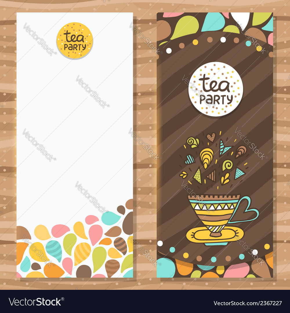 Tea Party Flyer Template Free