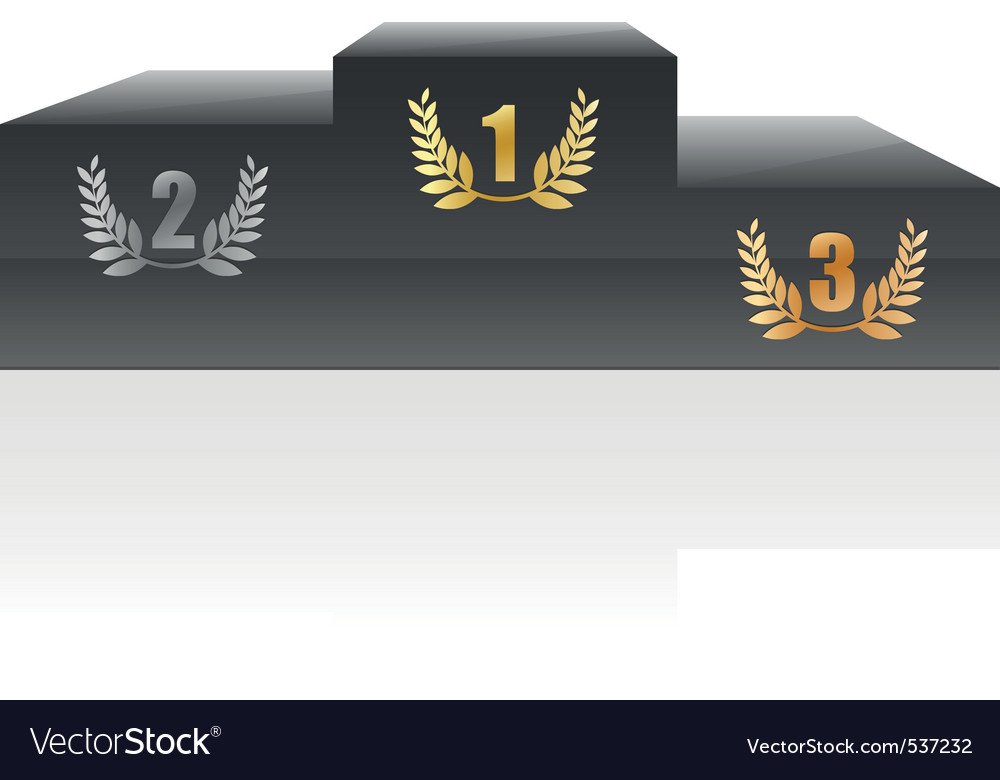 Podium Royalty Free Vector Image - VectorStock