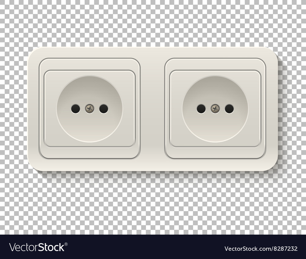 Power socket Royalty Free Vector Image - VectorStock