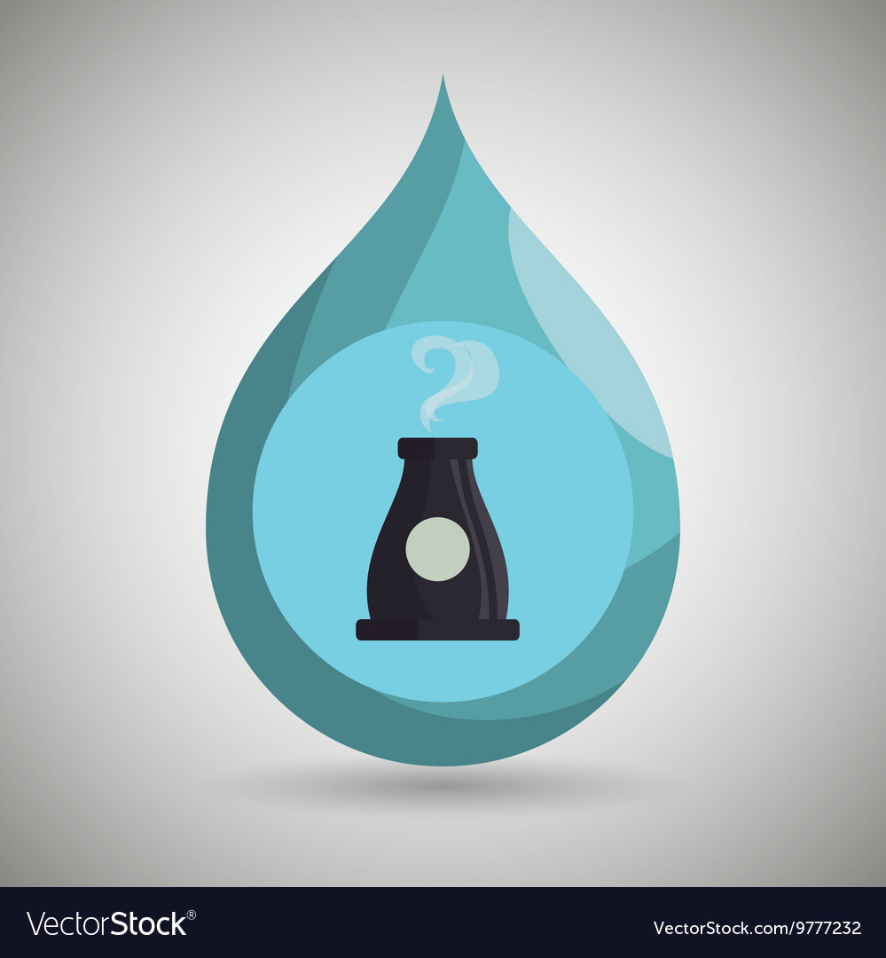 Symbol of reactor isolated icon design Royalty Free Vector